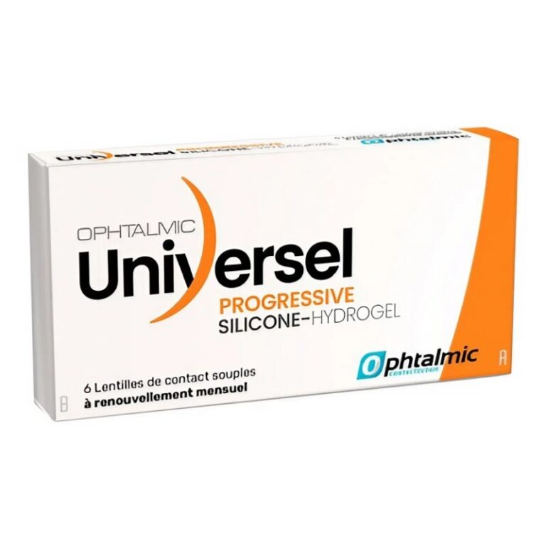 Ophtalmic Universel Silicone Hydrogel Progressive - Lentilles de contact